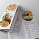 Go Fresh Restaurant Menu Bifold Brochure, Print Templates | GraphicRiver
