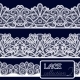 Decorative Lace Set, Vectors | GraphicRiver