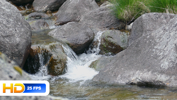 Creek and Rocks, Stock Footage | VideoHive