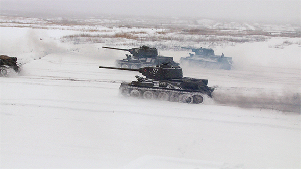 Tanks Attack, Stock Footage | VideoHive