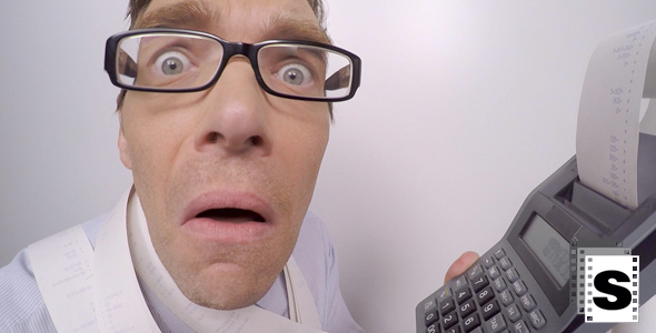 Nerdy Accountant, Stock Footage | VideoHive