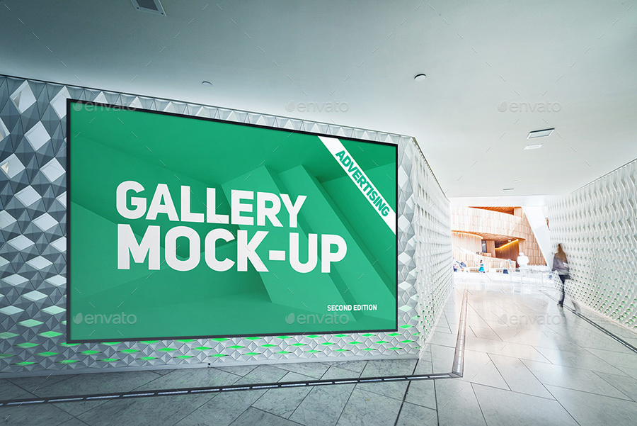 Gallery Poster Mock-Up, Graphics | GraphicRiver