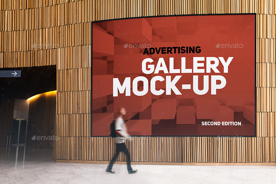 Gallery Poster Mock-Up, Graphics | GraphicRiver