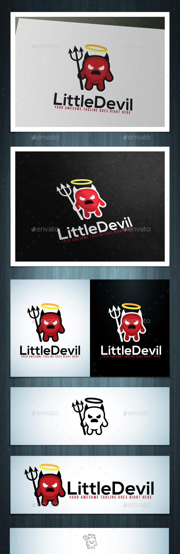 Little Devil, Logo Templates | GraphicRiver