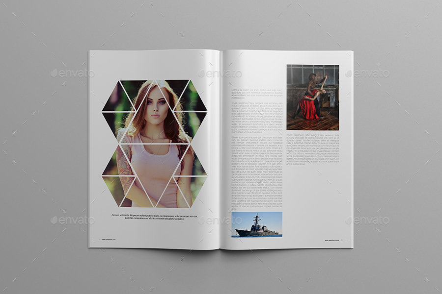 Magazine Template 40 Pages, Print Templates | GraphicRiver