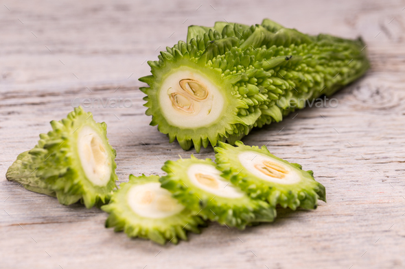 Fresh bitter gourd Stock Photo by grafvision | PhotoDune