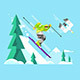 Skier Character , Vectors | GraphicRiver