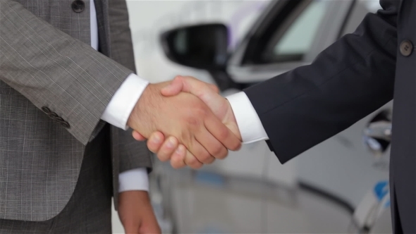 Hands Shaking In Front Of The Car, Stock Footage | VideoHive