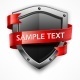 Shield with Ribbon, Vectors | GraphicRiver