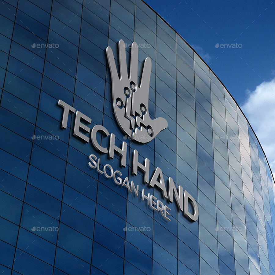 Tech Hand , Logo Templates | GraphicRiver