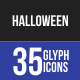 Halloween Glyph Icons, Icons | GraphicRiver