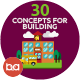 Flat Concepts for Building & Construction, Vectors | GraphicRiver