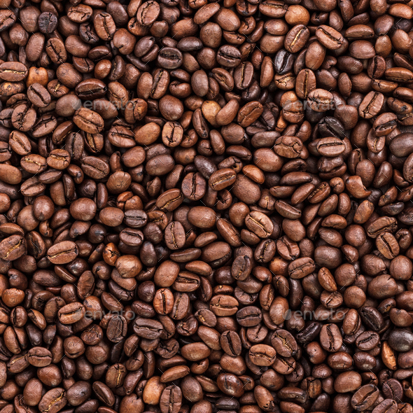Coffee Beans On The Table Background Stock Photo by garloon | PhotoDune