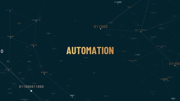 Automation Efficiency Animation 4K, Motion Graphics | VideoHive