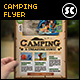 Camping Adventure Flyer / Magazine Ads, Print Templates | GraphicRiver