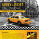 Taxi Cab Drive Poster Template, Print Templates | GraphicRiver