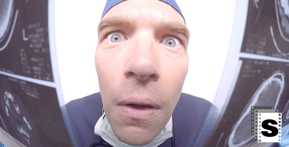 Crazy Surgeon Examining Mri, Stock Footage | VideoHive