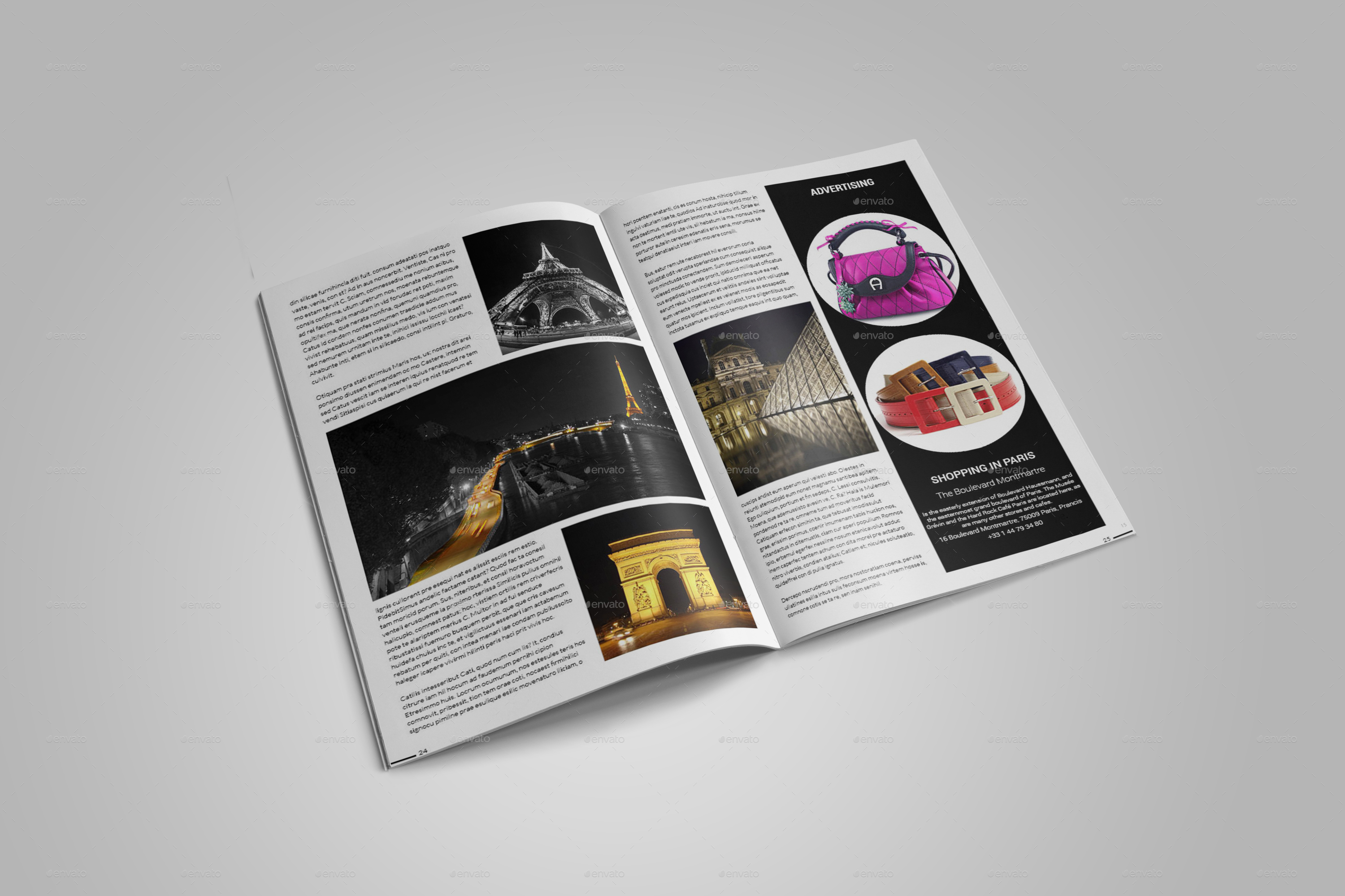 A4 Multipurpose Magazine Template, Print Templates | GraphicRiver