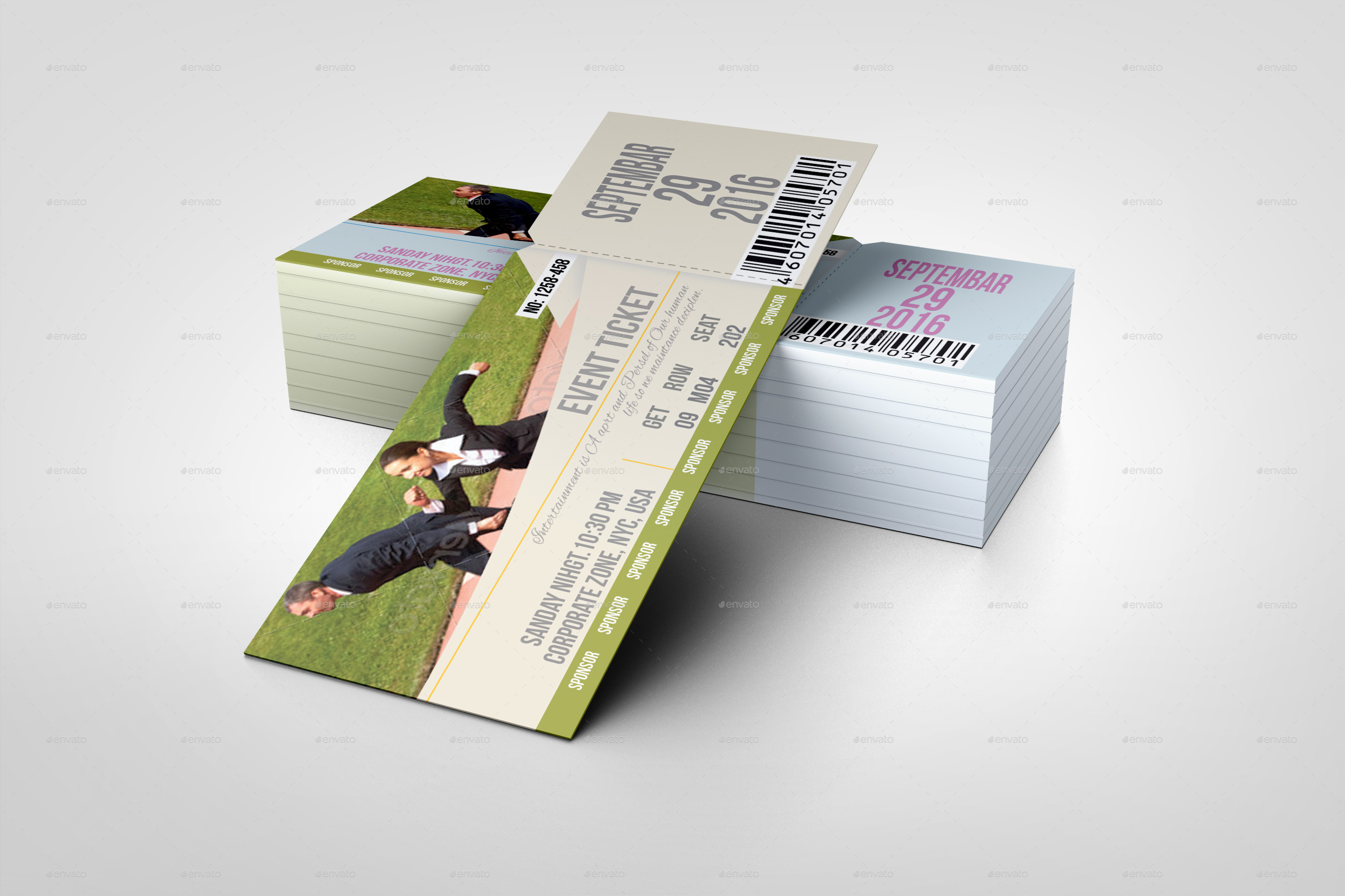 Event Ticket by PerfectPixel14 | GraphicRiver