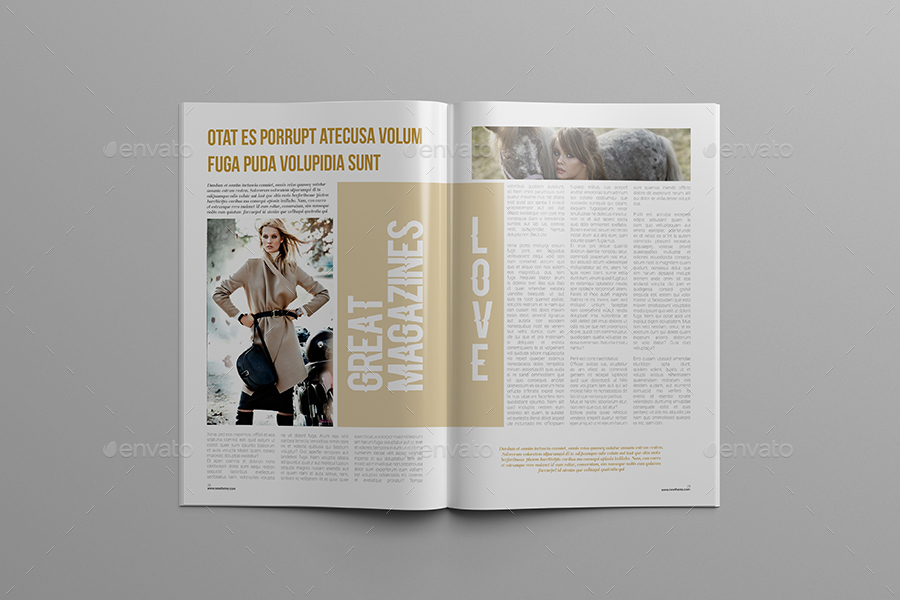 Win Magazine Template 40 Pages, Print Templates | GraphicRiver
