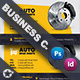 Auto Spare Part Business Card Templates, Print Templates | GraphicRiver