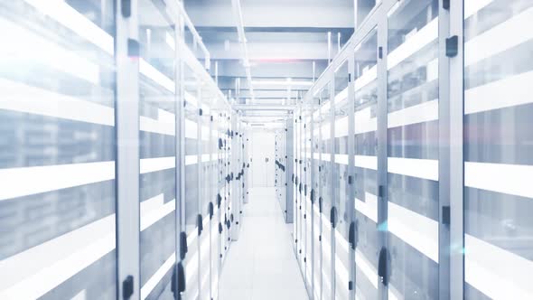 Data processing through data processing centre, Motion Graphics | VideoHive