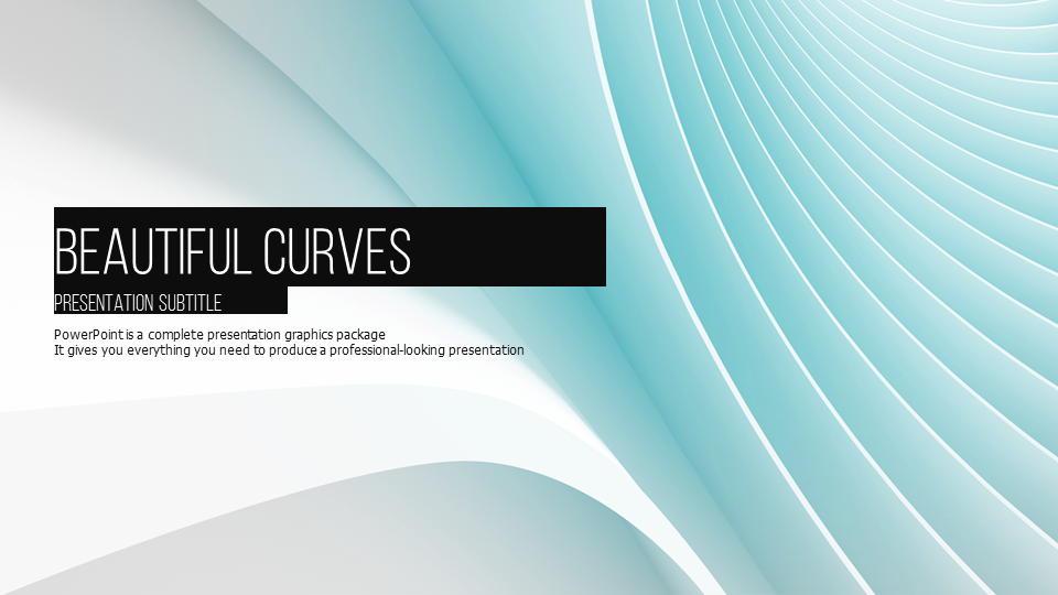 Beautiful Curves, Presentation Templates | GraphicRiver