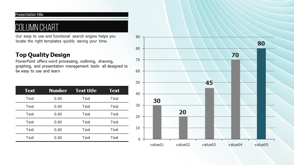 Beautiful Curves, Presentation Templates | GraphicRiver
