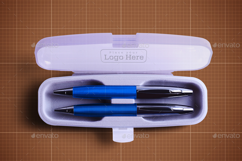 Pen Box Mock Up V.4, Graphics | GraphicRiver