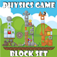 Physics Game Block Set, Game Assets | GraphicRiver