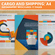 Cargo And Shipping Info graphic 17 Pages Design, Infographics ...