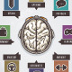Brain activity infographics illustration, Vectors | GraphicRiver