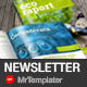 Eco Newsletter, Print Templates | GraphicRiver