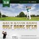 Golf Open Poster Template V03, Print Templates | GraphicRiver