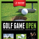 Golf Open Poster Template V05, Print Templates | GraphicRiver