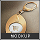 Trolley Coin Keyring Mock-up, Graphics | GraphicRiver