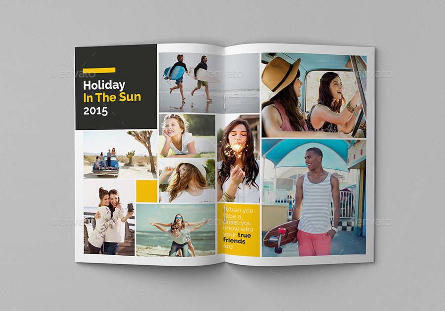 School Yearbook Vol2, Print Templates | GraphicRiver