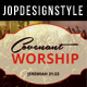 Covenant Worship Flyer, Print Templates | GraphicRiver