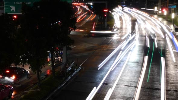 Night Traffic, Stock Footage | VideoHive