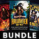 Halloween Flyer Bundle, Print Templates | GraphicRiver