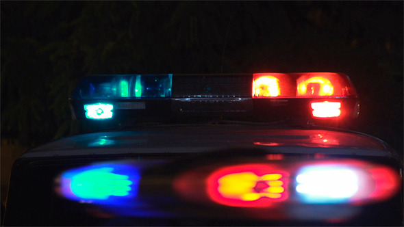 Ambulance and Police Emergency Lights, Stock Footage | VideoHive