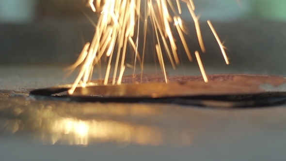 Work Welding Spark Fire, Stock Footage | VideoHive
