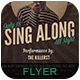 Sing Along Flyer Poster, Print Templates | GraphicRiver