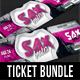 3 in 1 Special Party Event Ticket Bundle V03, Print Templates ...