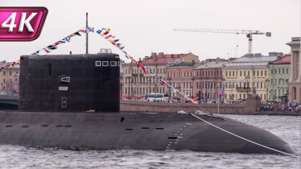 Russian Submarine, Stock Footage | VideoHive