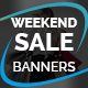 Weekend Sale Banners v12, Web Elements | GraphicRiver