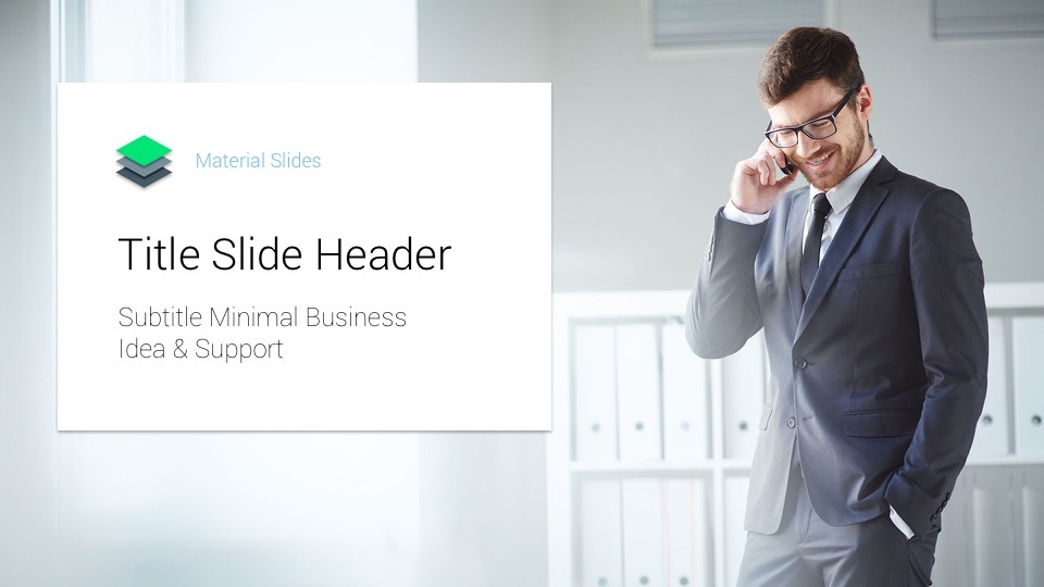 Material Keynote Presentation Template, Presentation Templates ...