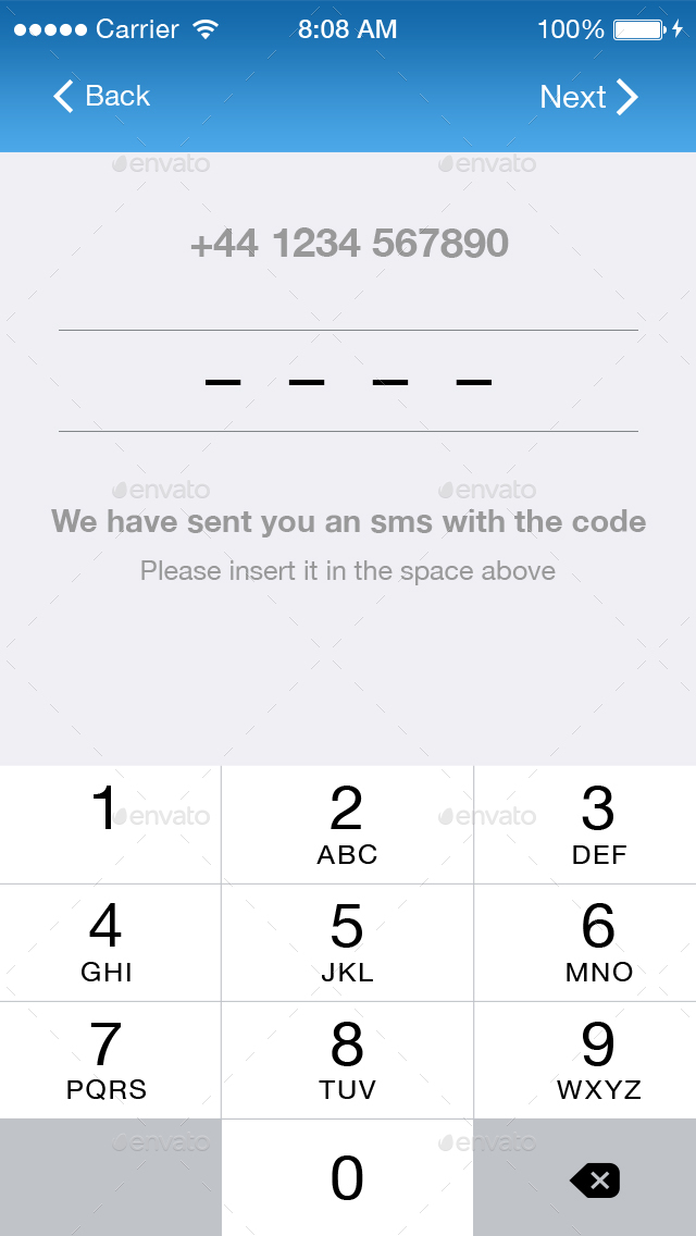 Messagio - Mobile User Interface Set, Web Elements | GraphicRiver