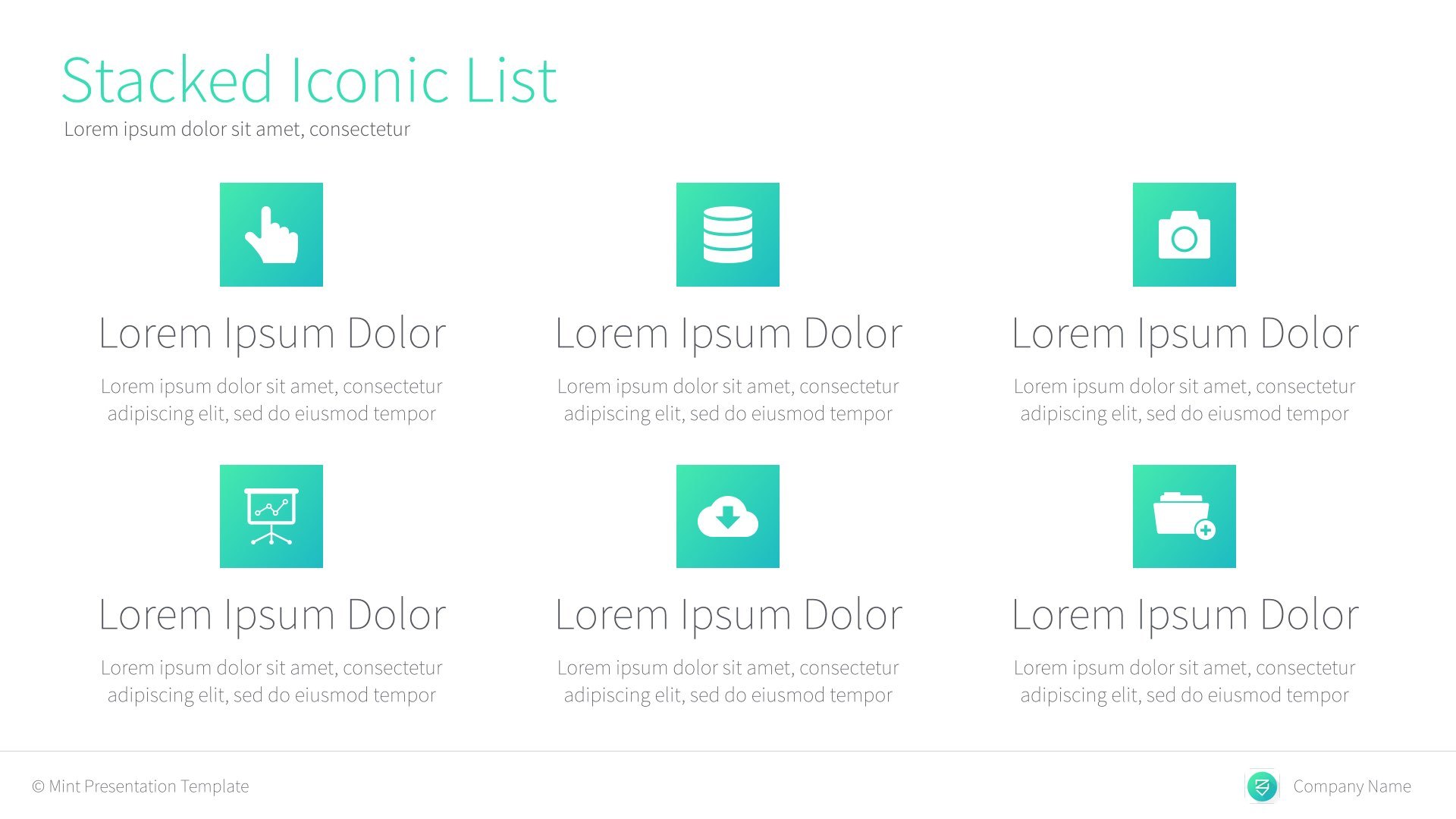 Mint Powerpoint Template, Presentation Templates | GraphicRiver