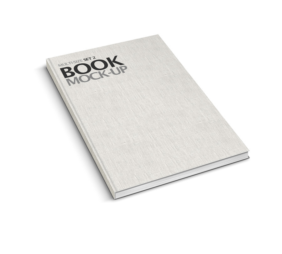 Multi-size Book Mockup - Set 2, Add-ons | GraphicRiver
